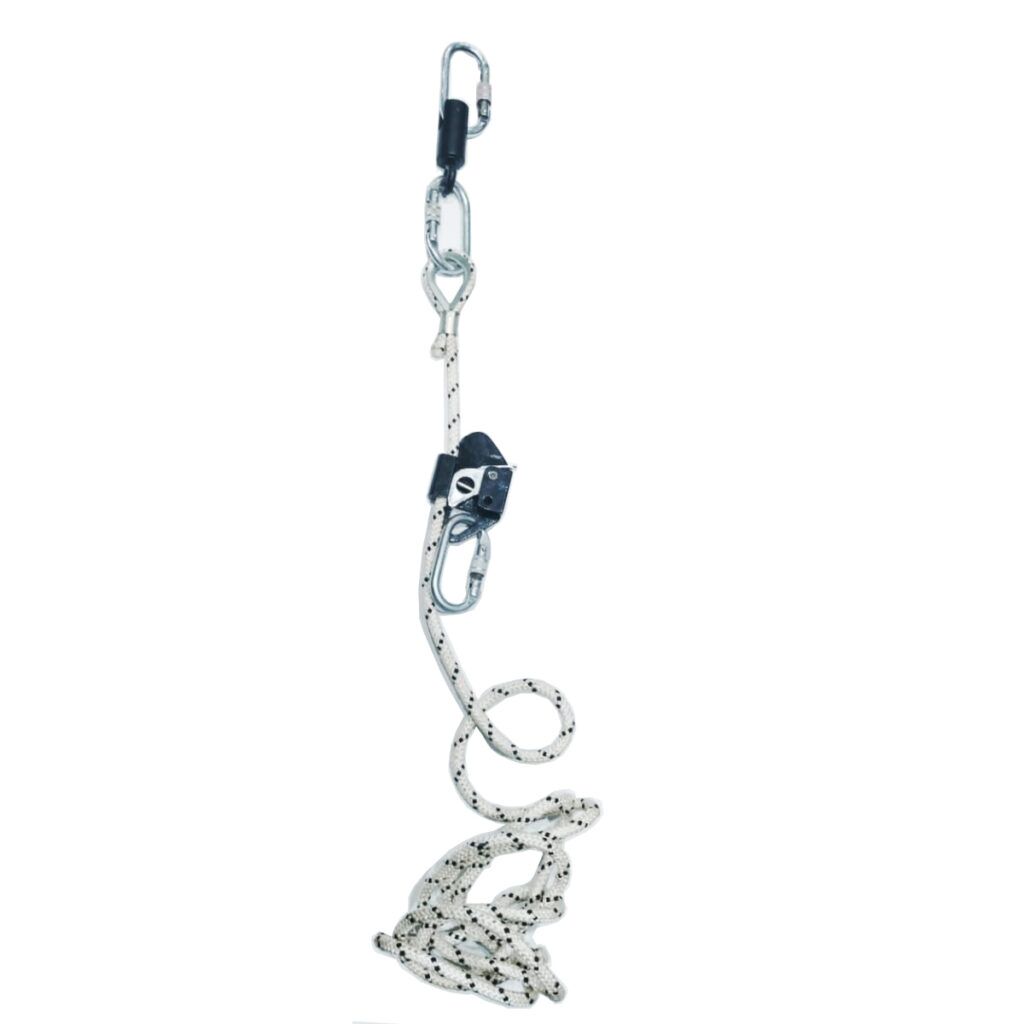 Suspension Rope With Height Adjuster, Rotator, And Grippers – Solution