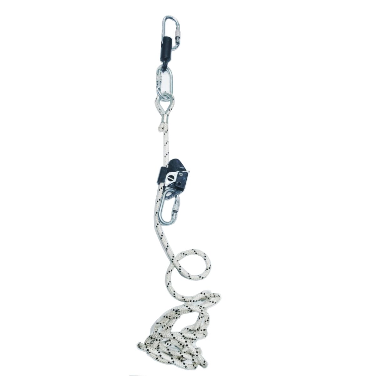 Suspension Rope With Height Adjuster, Rotator, And Grippers – Solution